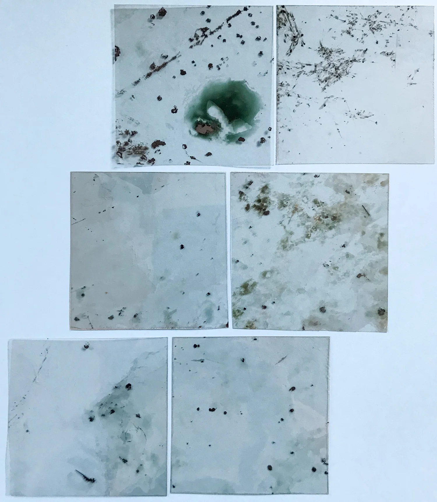 How to Add Grunge Texture to Cyanotypes Using Mica Sheets — Megan D. Morrow