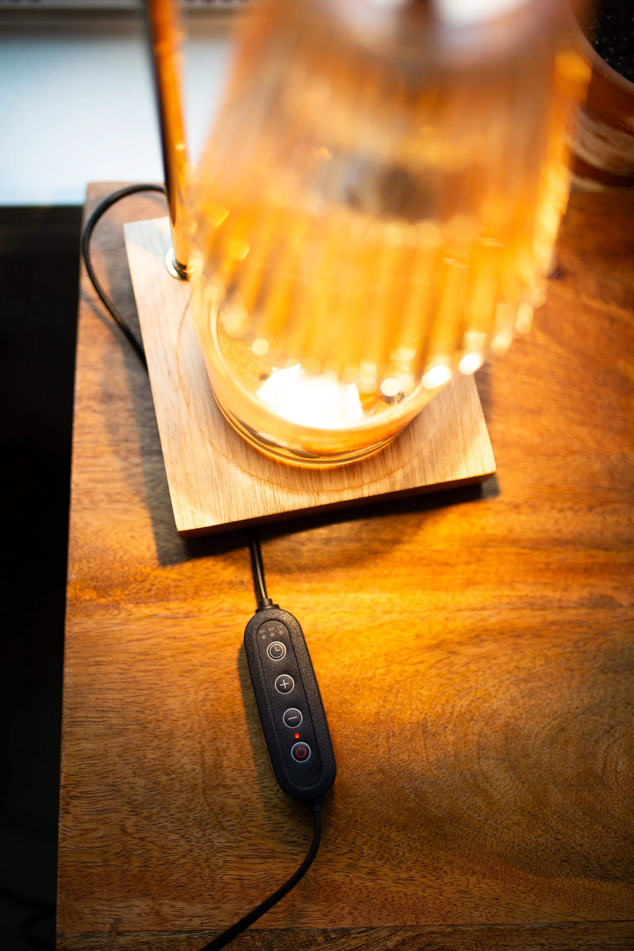 Clear Glass Candle Warming Lamp — SheRockHunts Co.