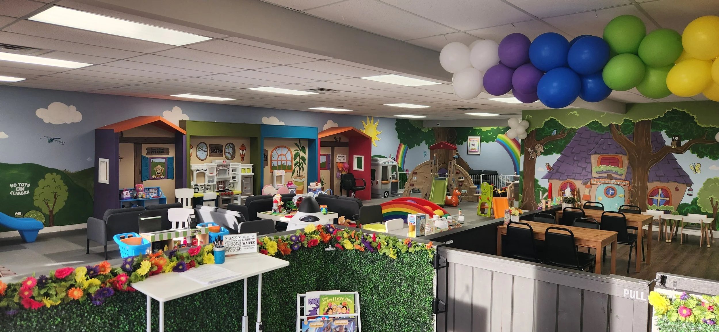 Fun & Easy Birthday Party at an Enchanting Indoor Playroom — Enchanted ...