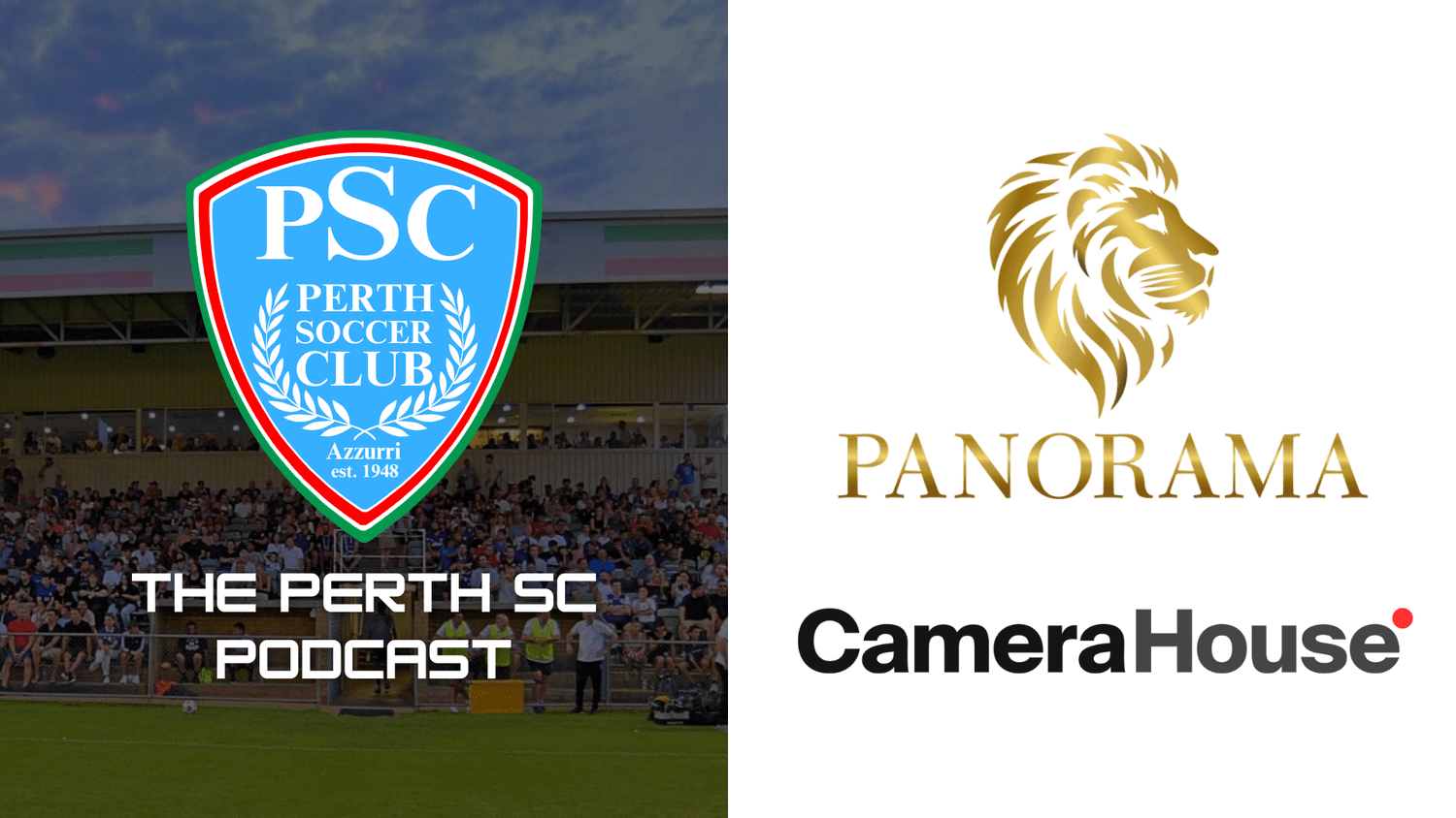 The Perth SC Podcast welcomes new major sponsor - Perthspective Productions