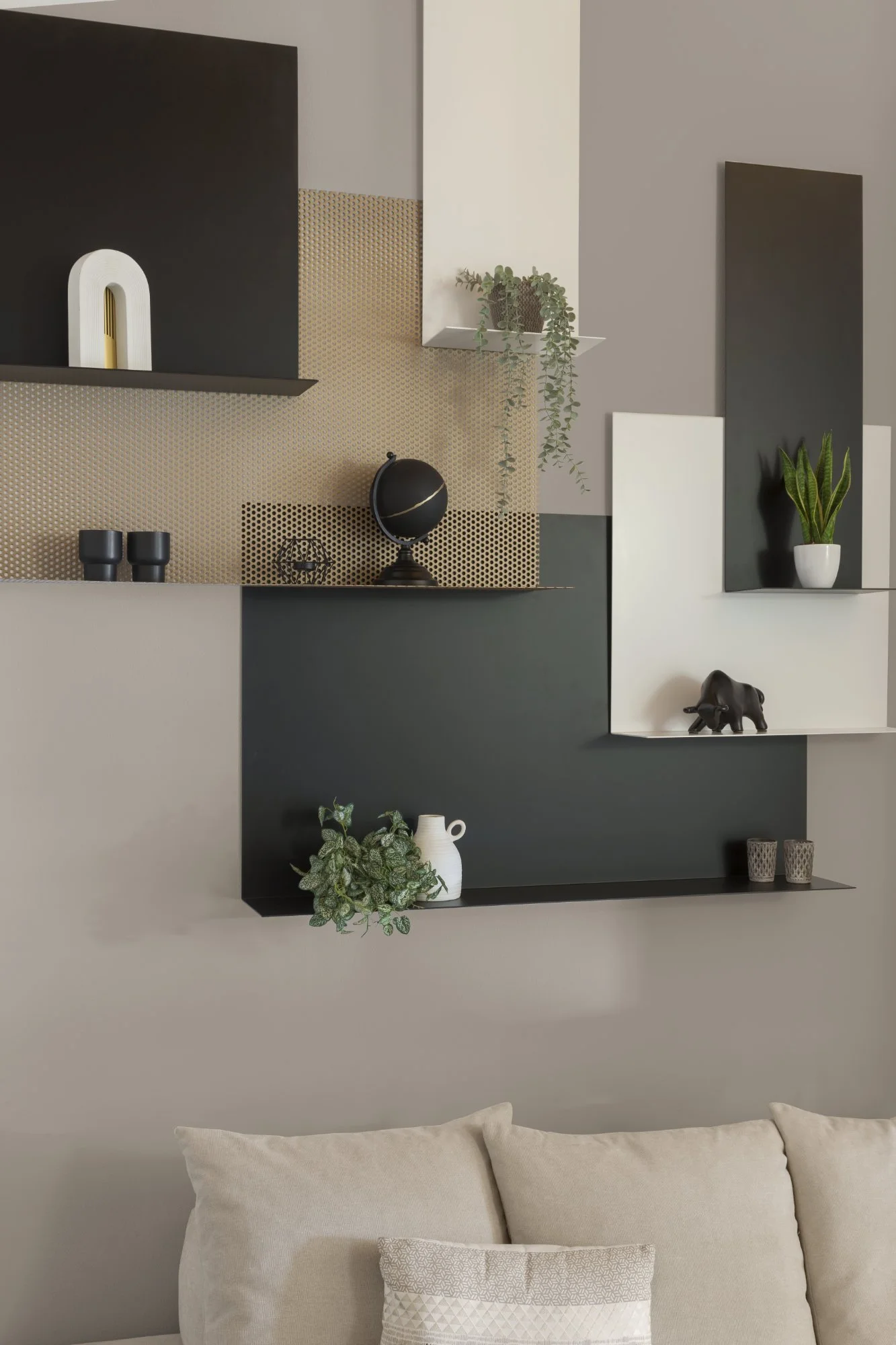 Mensole di design in alluminio - Progetti su misura | Krea srl