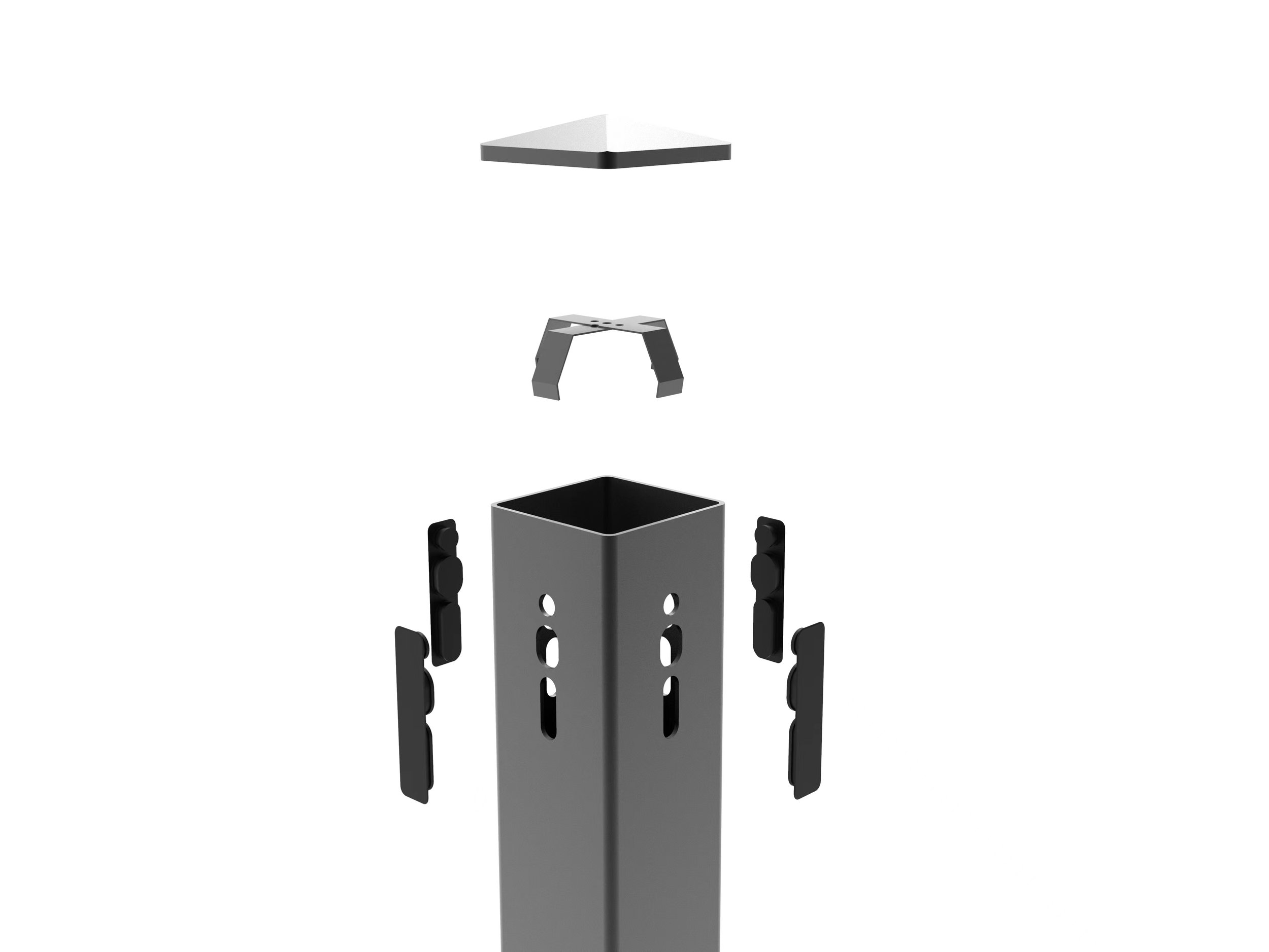 20FT - 30FT SQUARE STEEL LIGHT POLES — Green Ignite