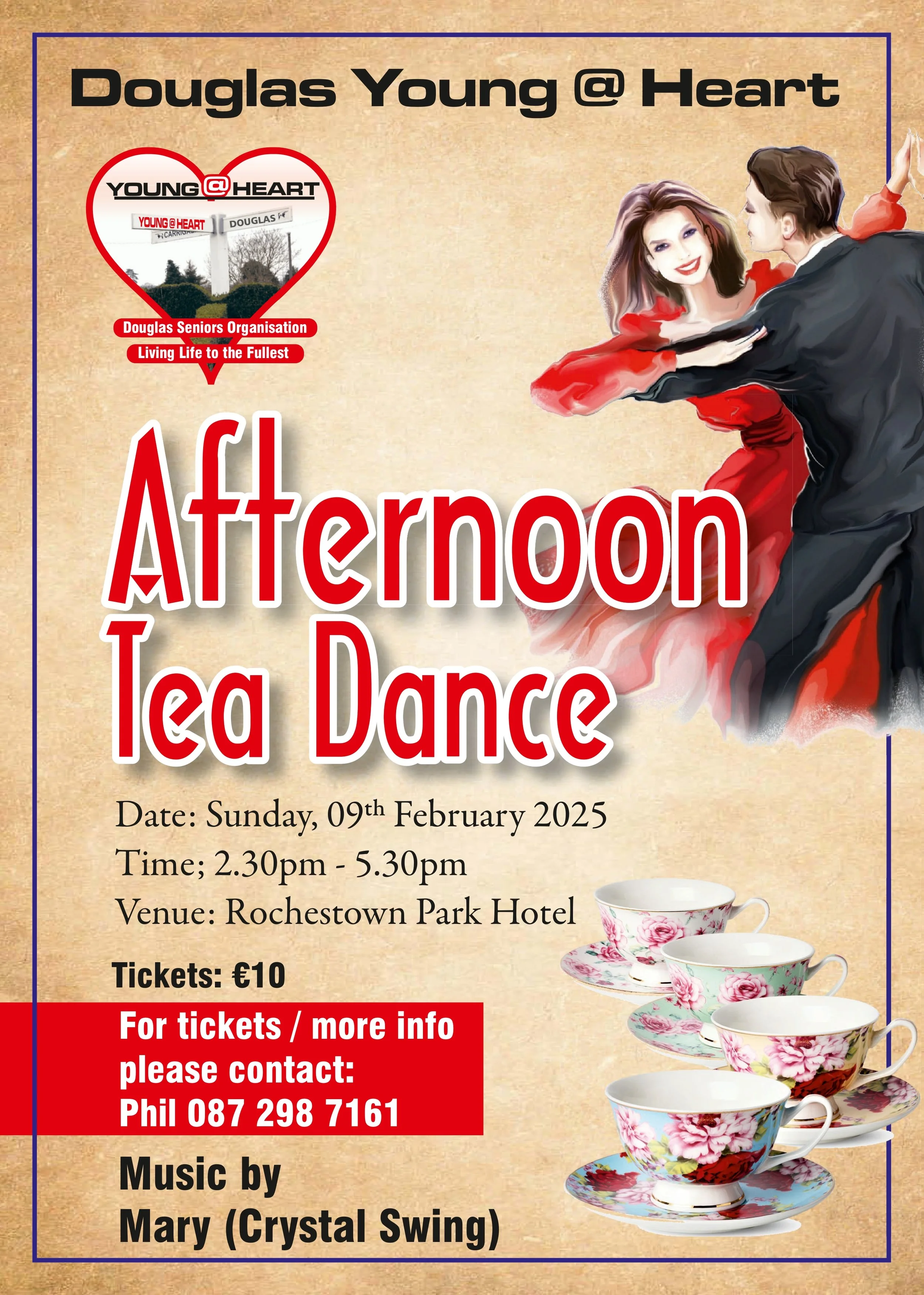 First Afternoon Tea Dance of 2025 — Douglas Young@Heart