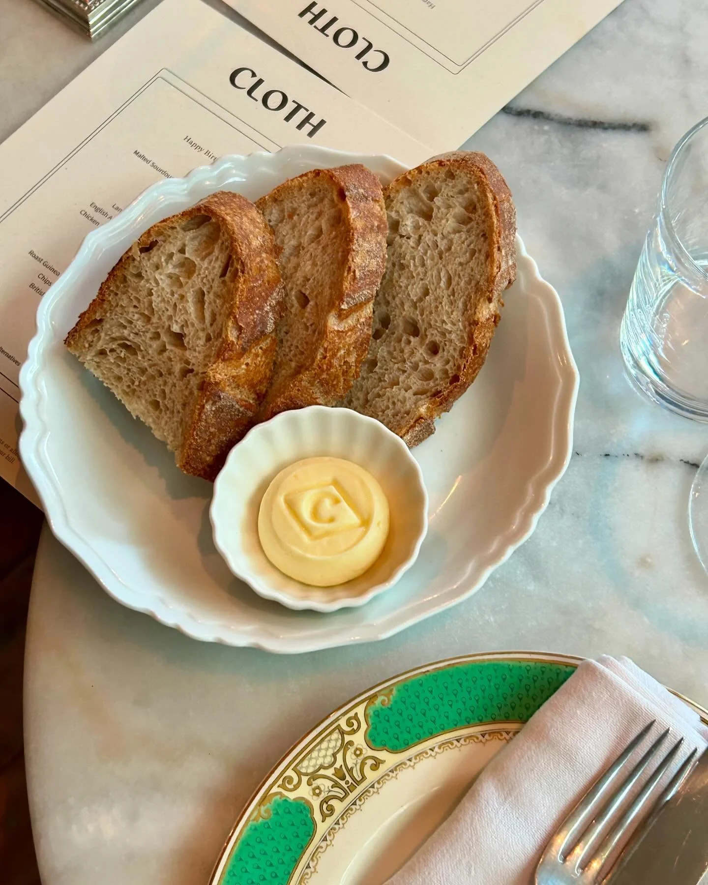 Cloth Restaurants - Cloth Fair, London - Menu - Cloth - A Neighbourhood ...