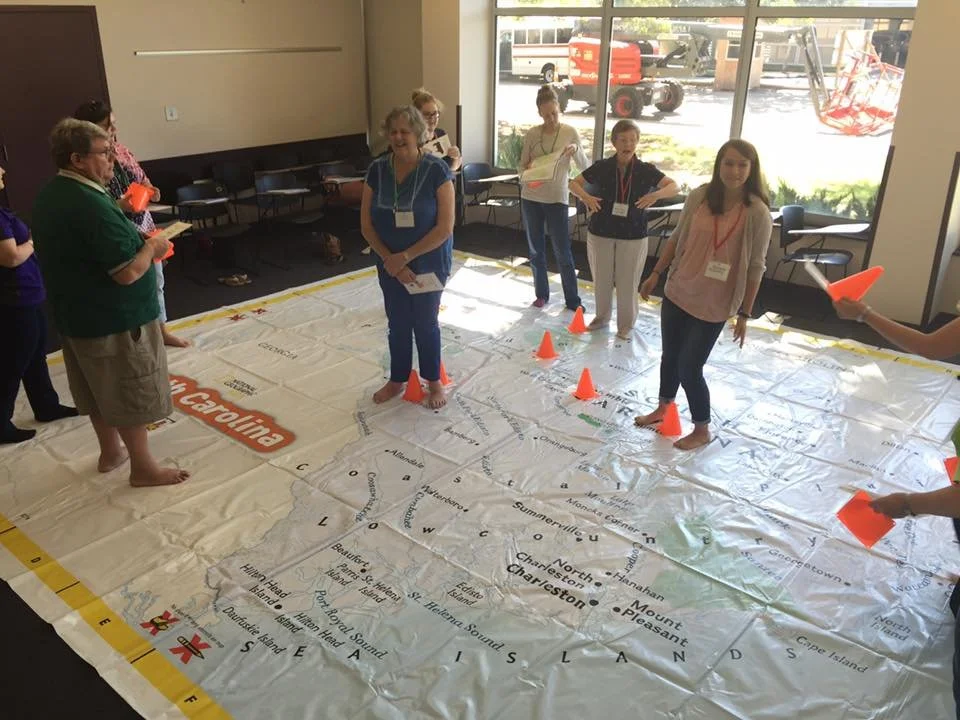 Giant Maps — South Carolina Geographic Alliance