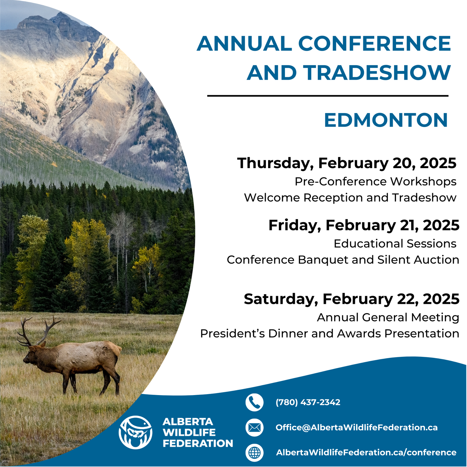 2025 Conservation Conference — Alberta Wildlife Federation