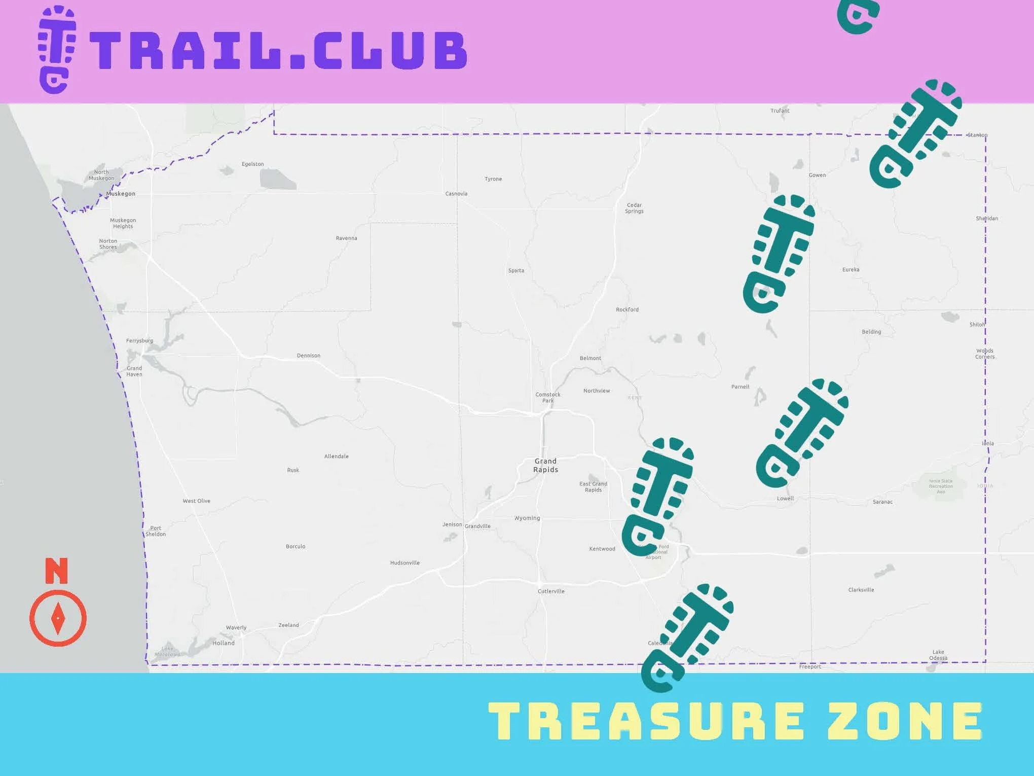 Treasure Zone — Trail.Club