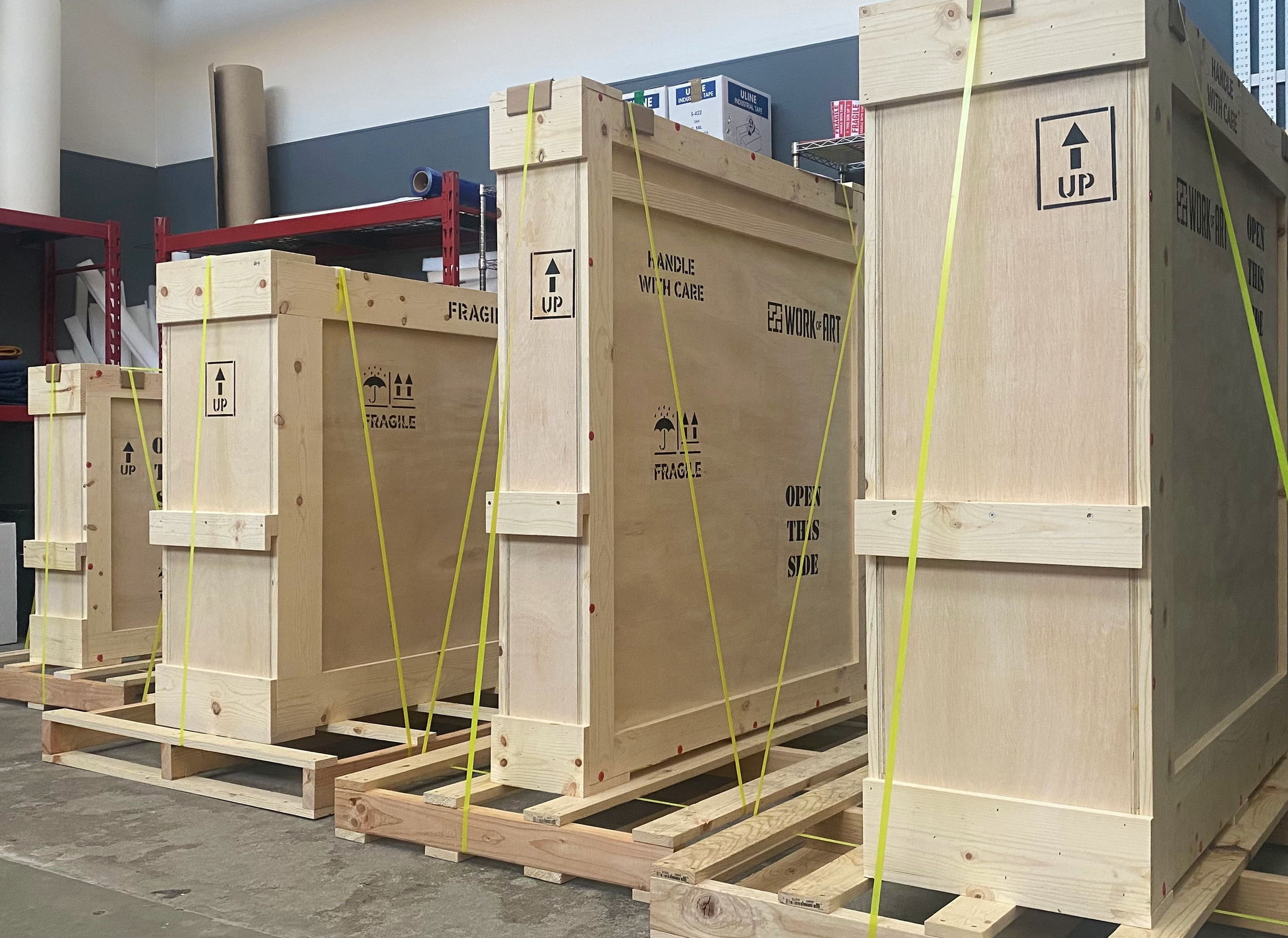 Custom Crates — Work of Art Services