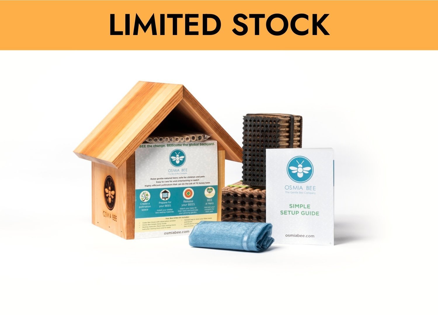 The Original Bee House Kit — Osmia Bee | Raise Native Bees in your own ...