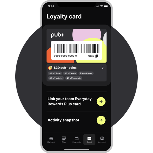How it works — pub+ | Earn points and unlock rewards at 350+ Pubs