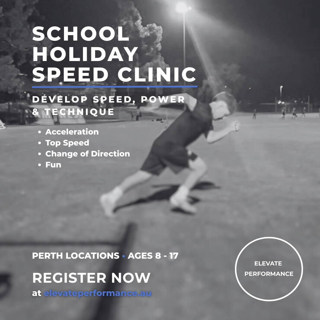 School Holiday Speed Clinic — Elevate Performance