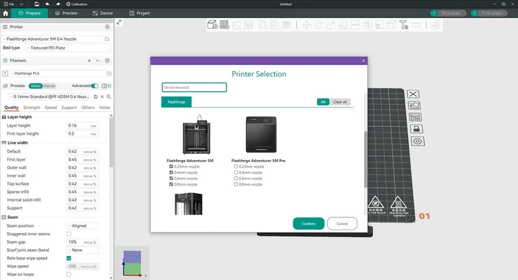 Flash Maker & Orca-Flashforge Setup! — LT3D