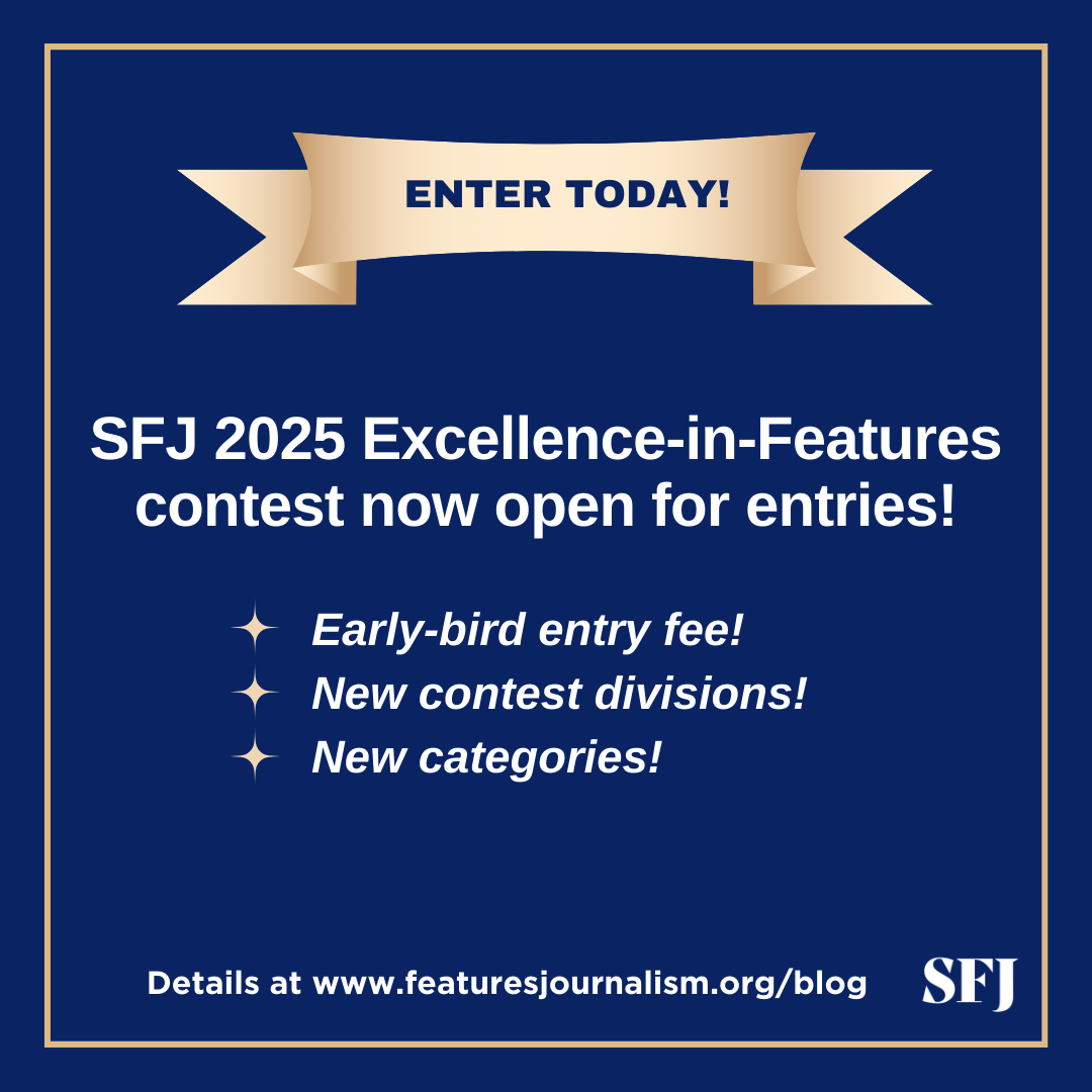 SFJ’s 2025 Excellence-in-Features contest launches with new divisions ...
