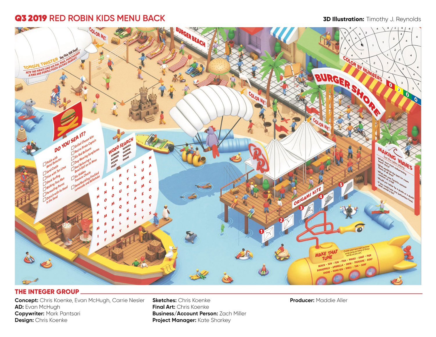 Red Robin (Kid Menus) — TIMOTHY J. REYNOLDS