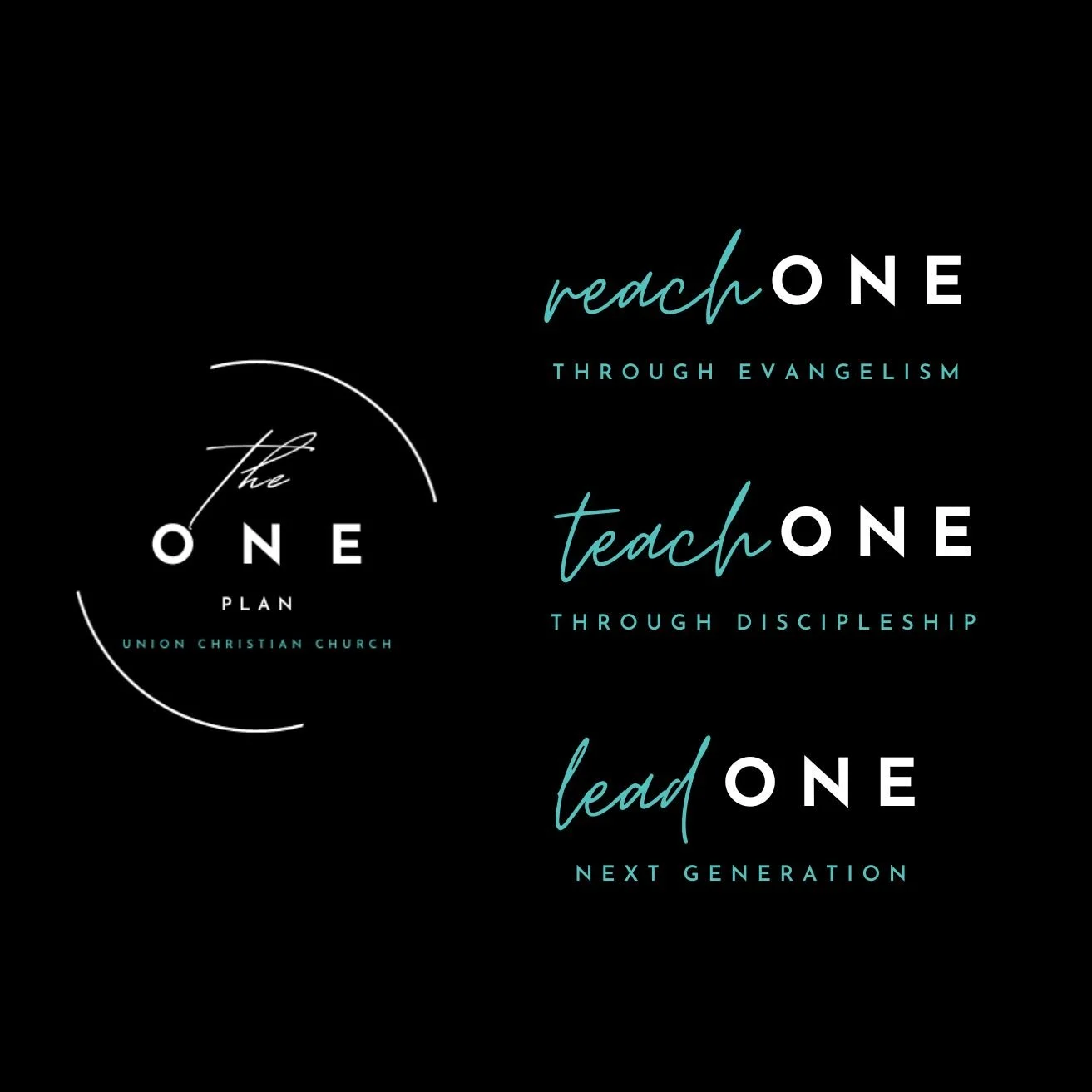 The ONE Plan — Union Christian Church