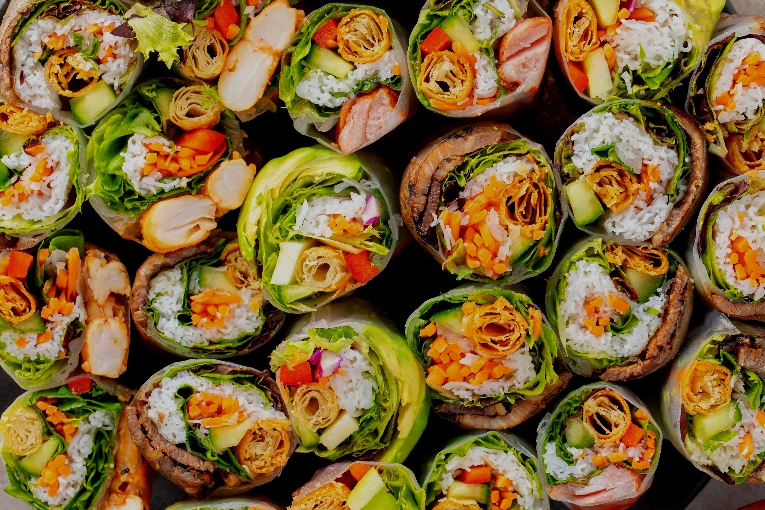 Buddha Bowls and Rolls