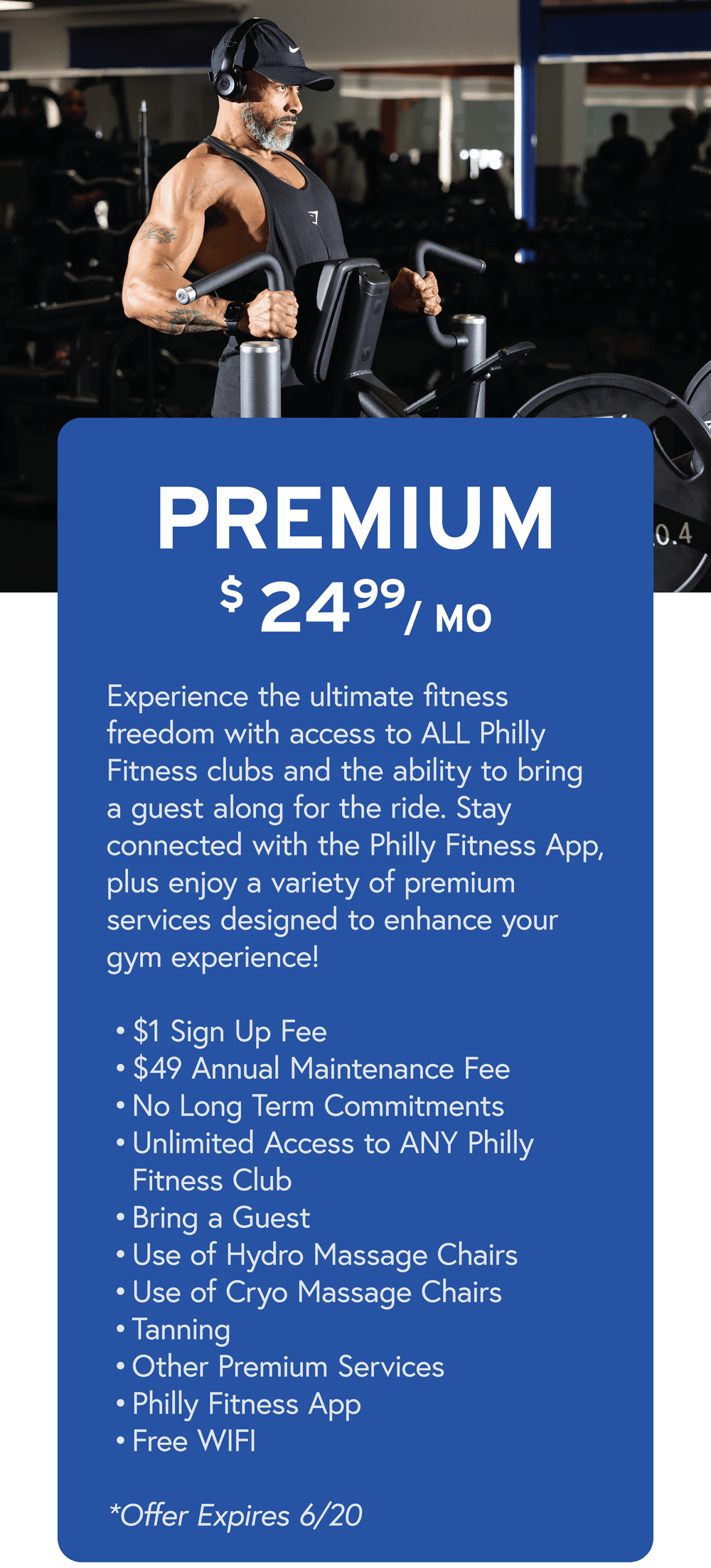 Memberships — PHILLY FITNESS