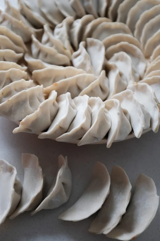 VEGAN DUMPLING RECIPE WITH WATERCRESS, CELERY, AND SHIITAKE — Ceremonie ...