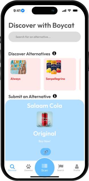 Boycat: Ethical Shopping and Boycott Companion