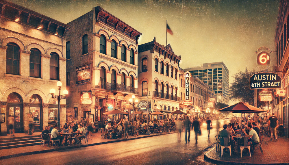 History and Heritage of Austin’s Iconic 6th Street — Sparkly Maid Austin