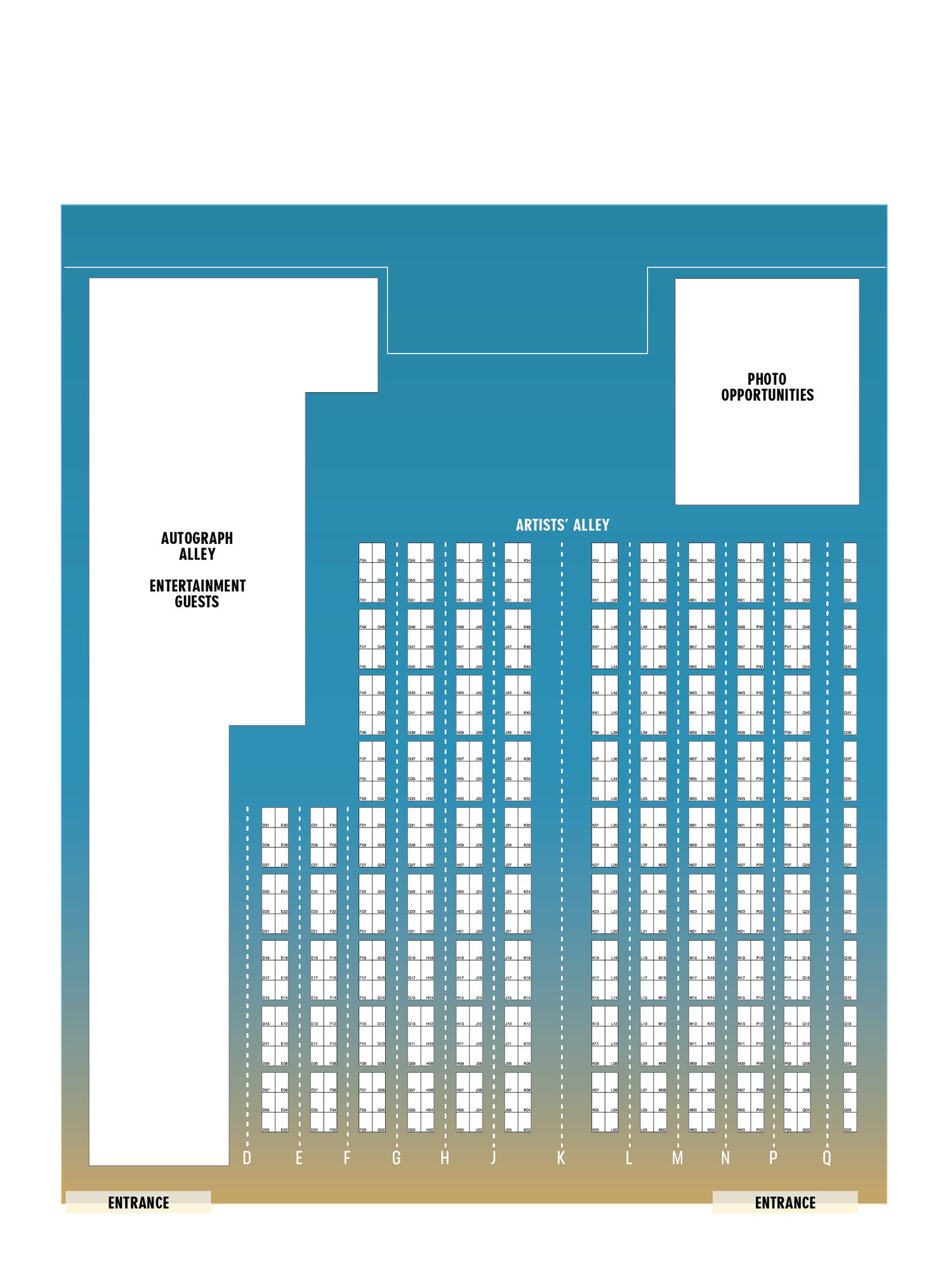 Floor Plan — L.A. Comic Con