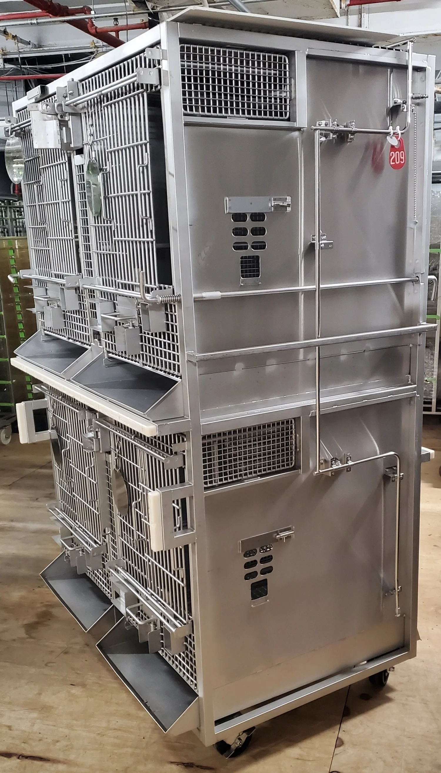 Tecniplast Green Line Rat Rack - 70 Cage, Double Sided, GR900 (DGR70 ...