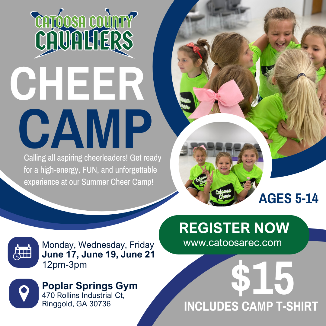 Cheer — Catoosa County Parks and Recreation