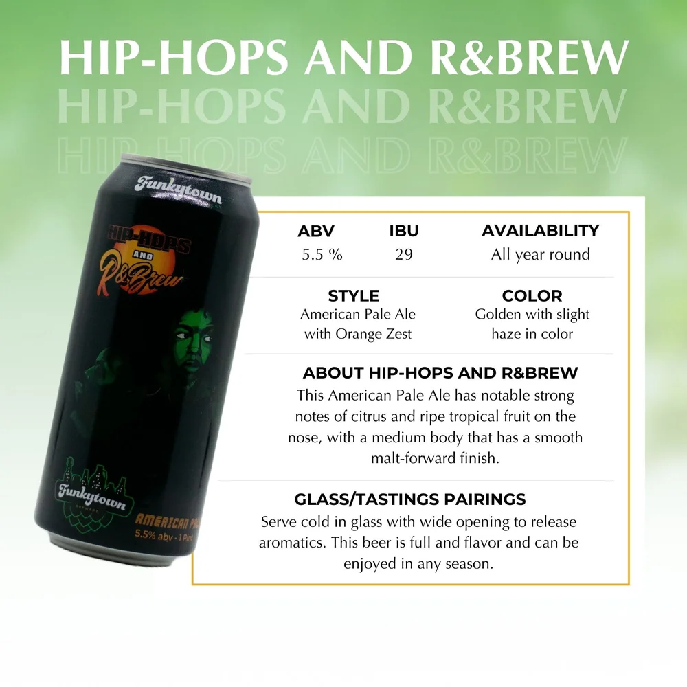 FUNKYTOWN BEER | Black-owned craft beer located in Chicago