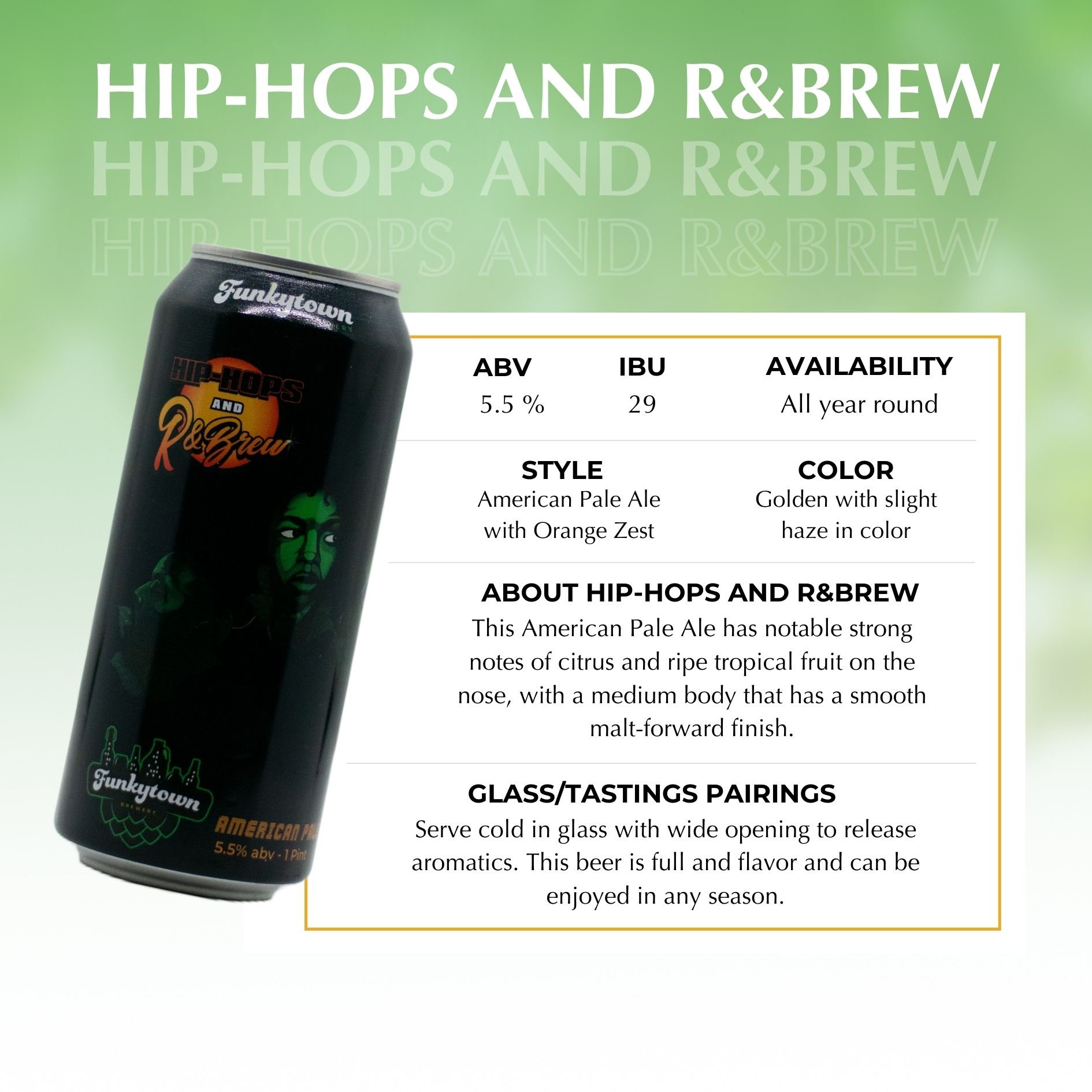 FUNKYTOWN BEER | Black-owned craft beer located in Chicago