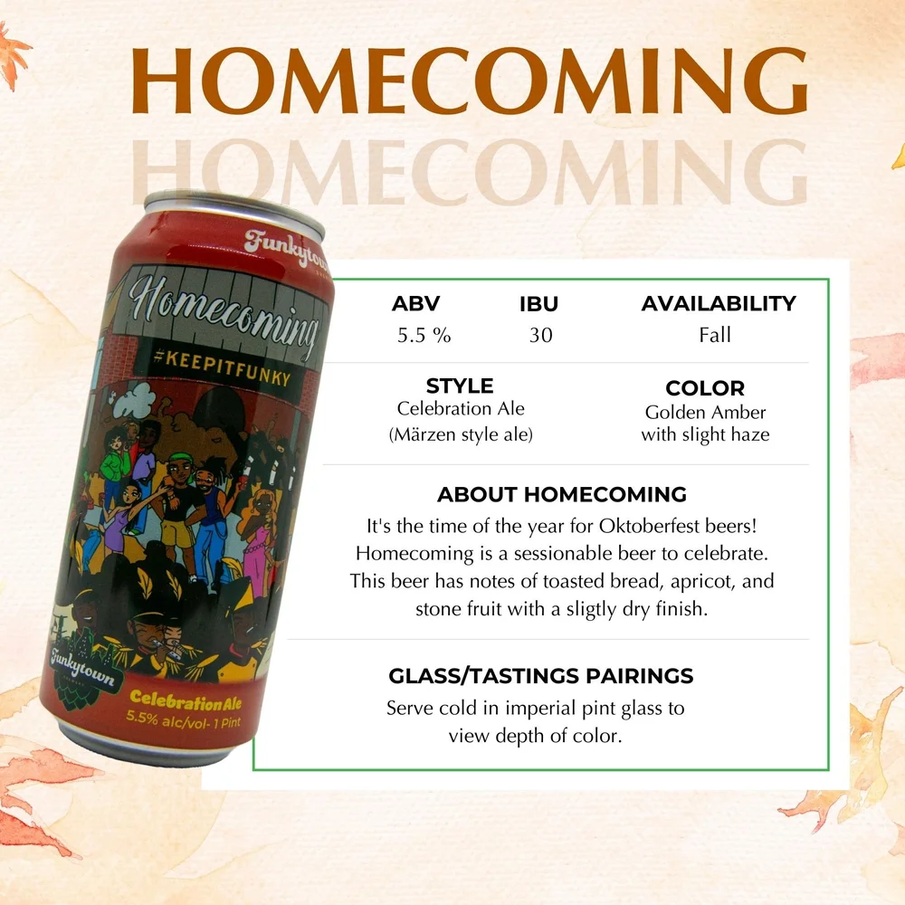 FUNKYTOWN BEER | Black-owned craft beer located in Chicago