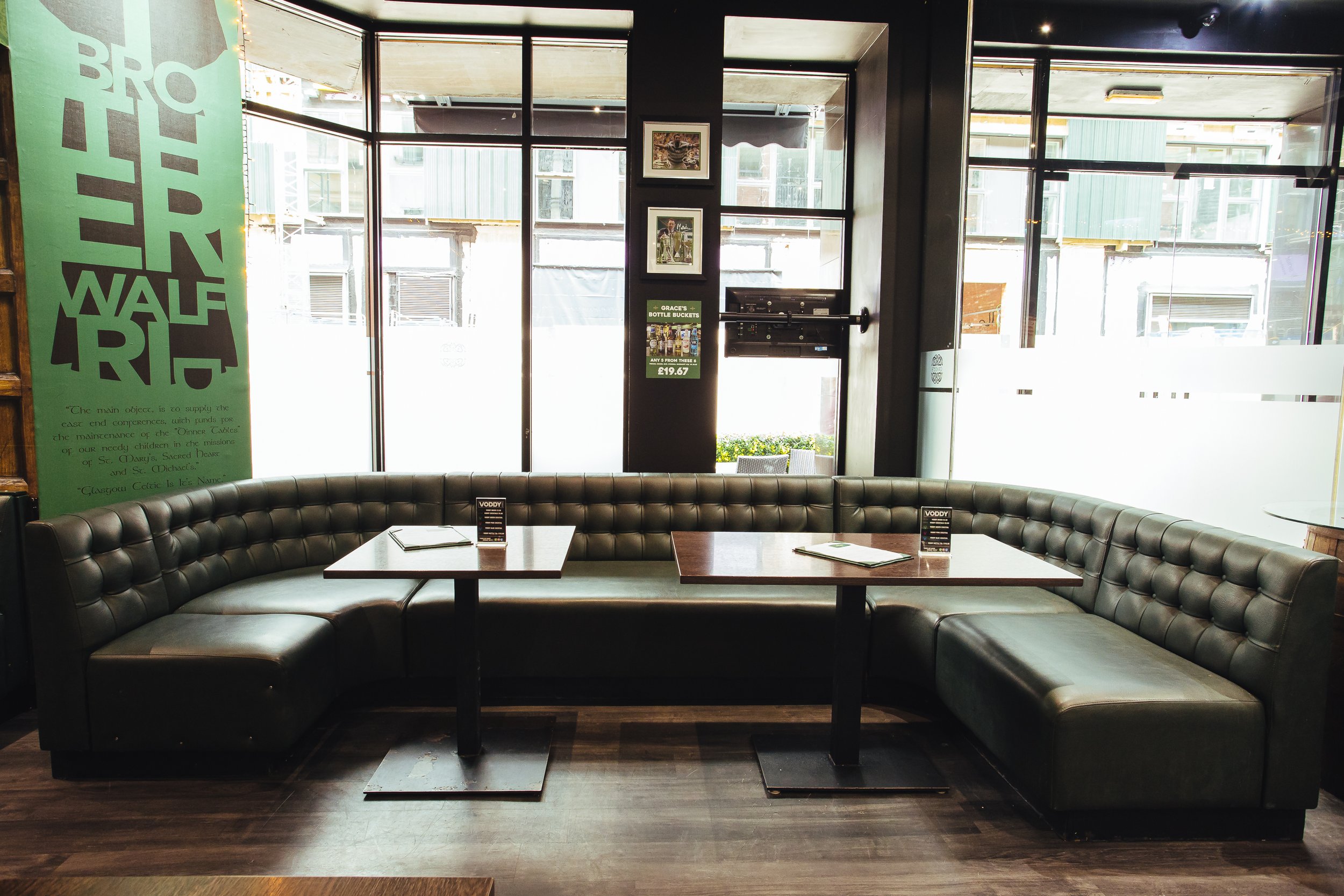 Book a Booth — GRACE'S GLASGOW