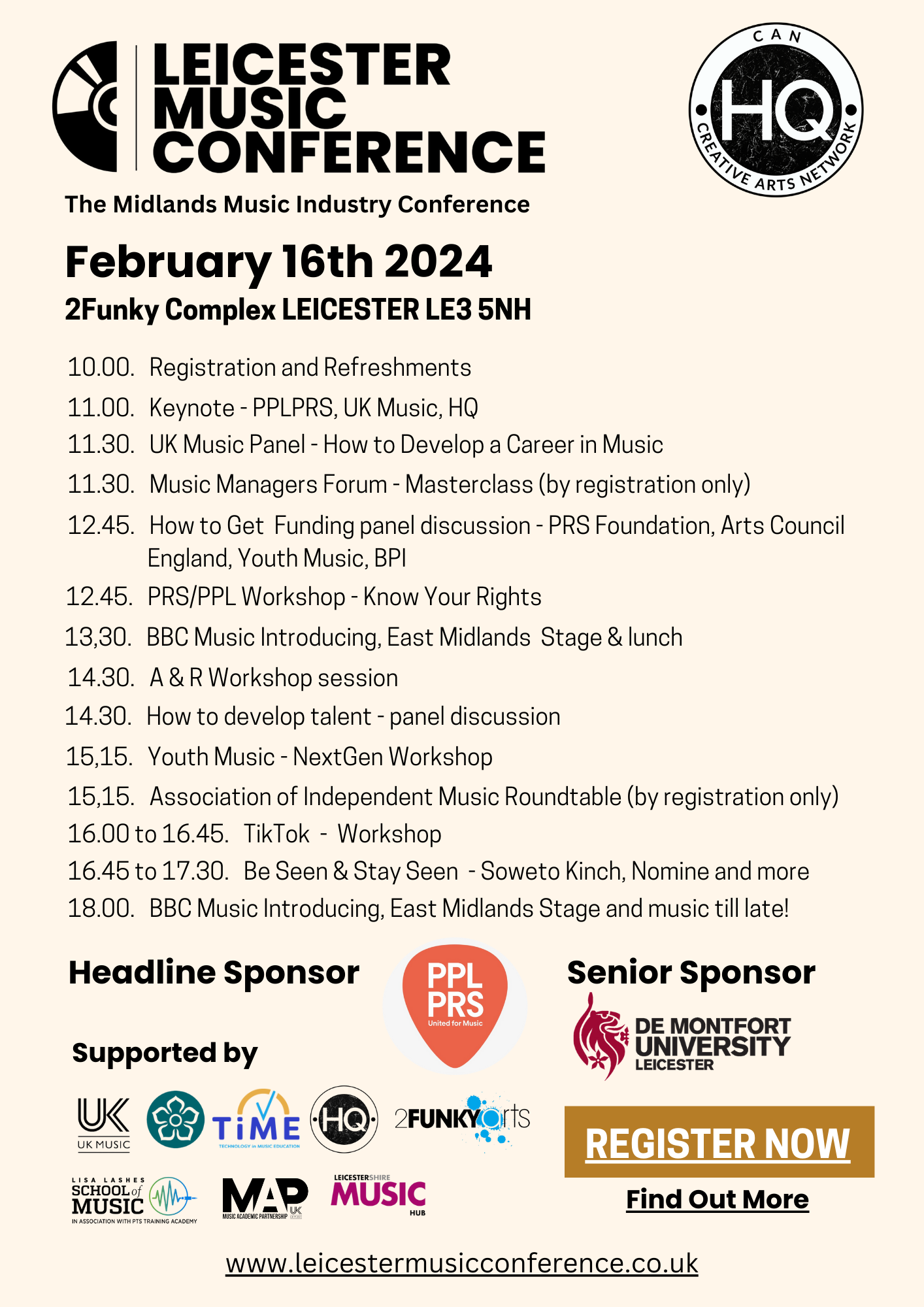 Program — Leicester Music Conference