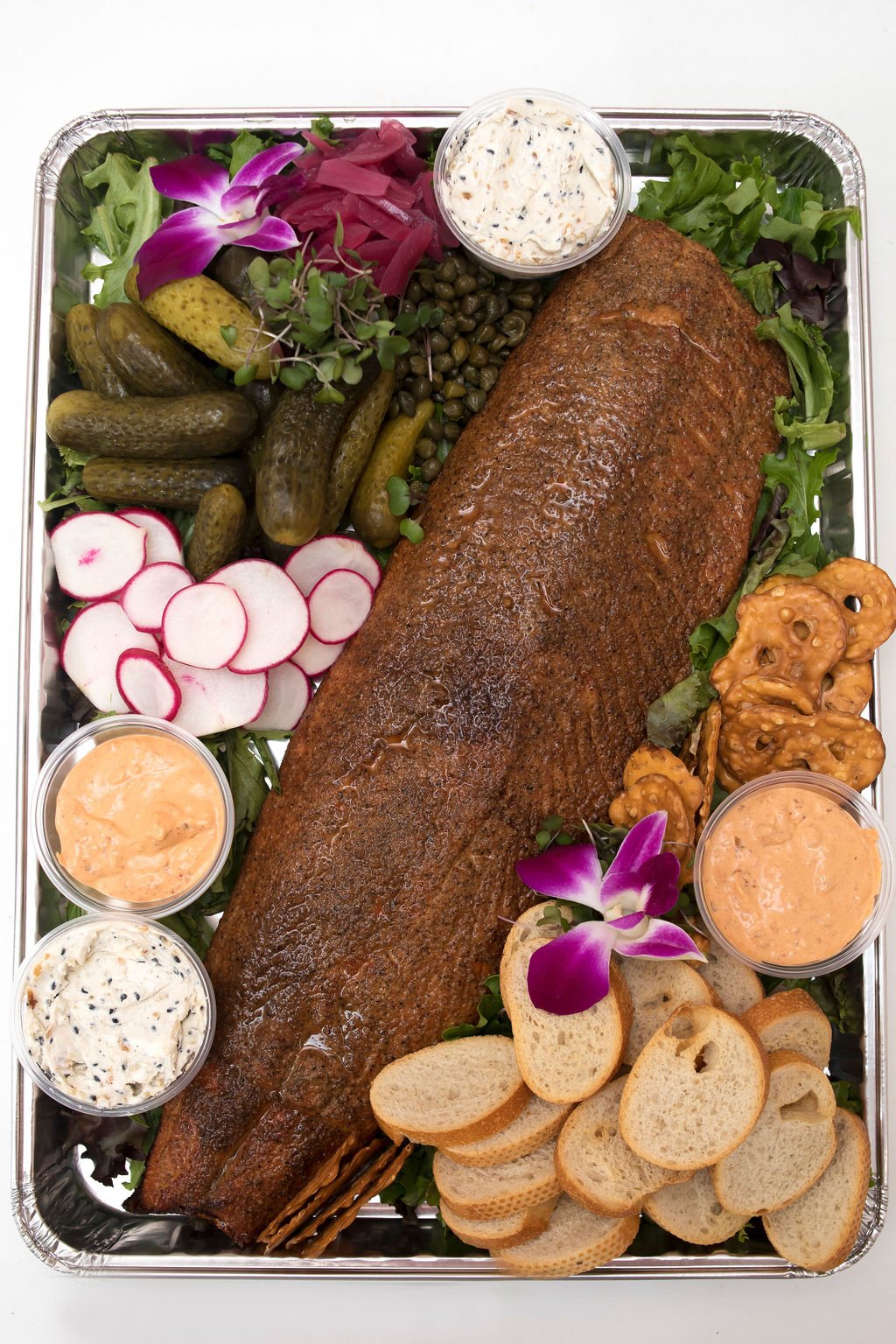 Smoked Salmon Board — Chef Mary Bass