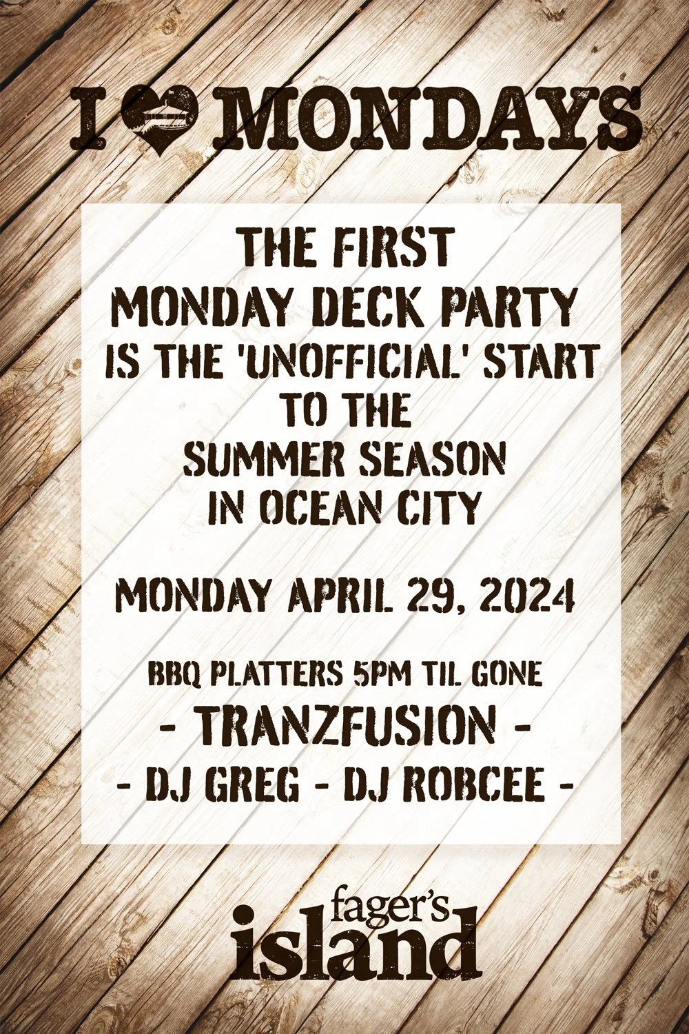 EVENTS - fagers island ocean city — fagers island