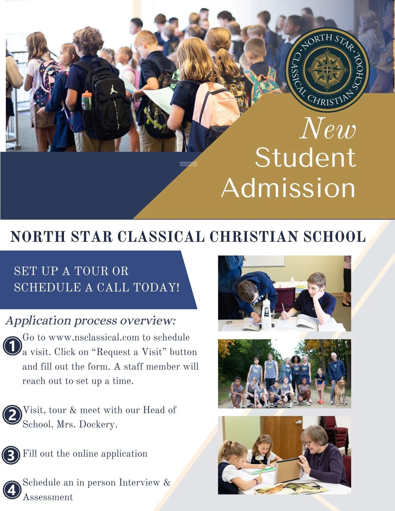 Application Process & Visit North Star — North Star