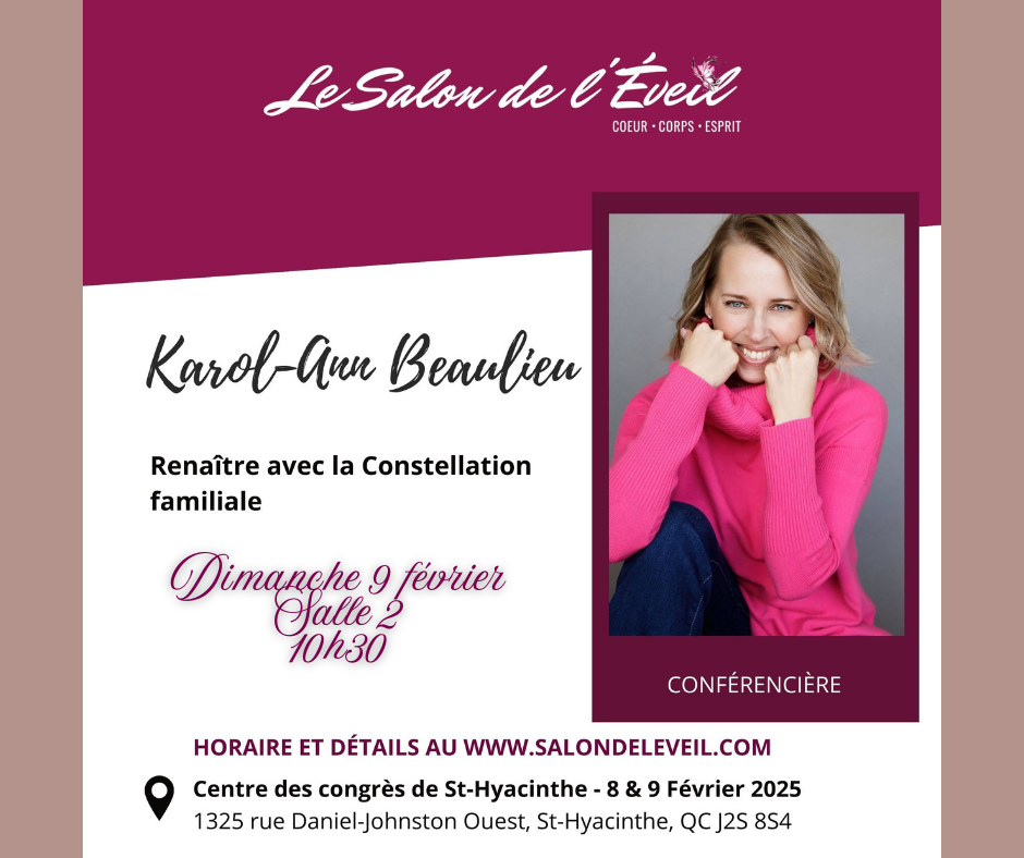 Karol-Ann Beaulieu | Explorez la paix intérieure — Réservez maintenant