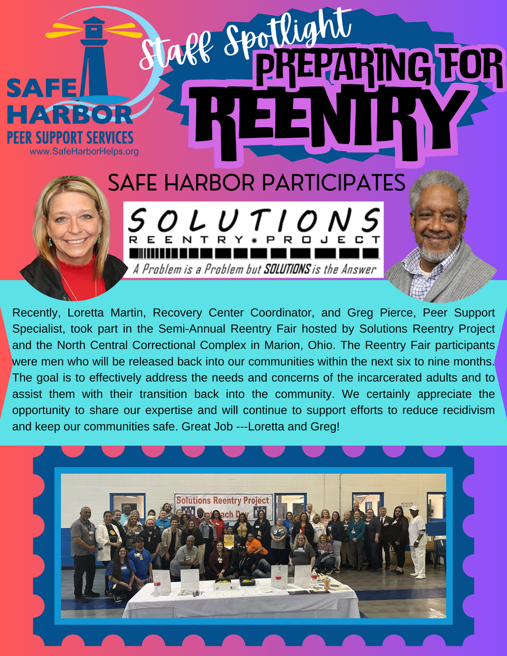 The Latest News — Safe Harbor Peer Support Services