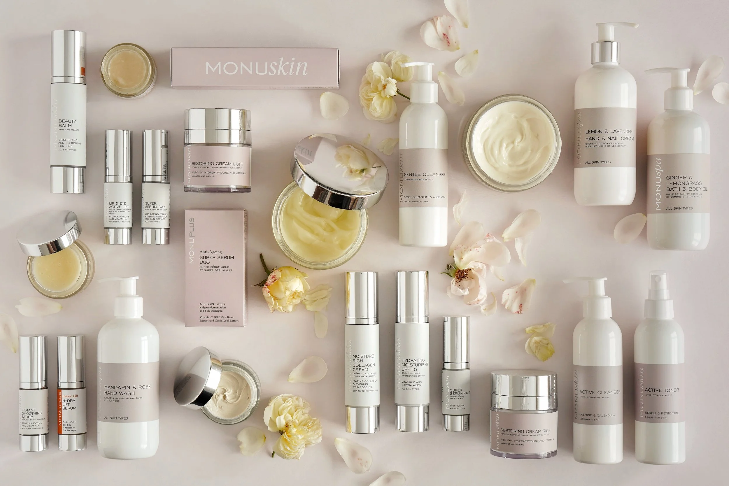 Shop Landing Page — Monuskin Professional Skincare