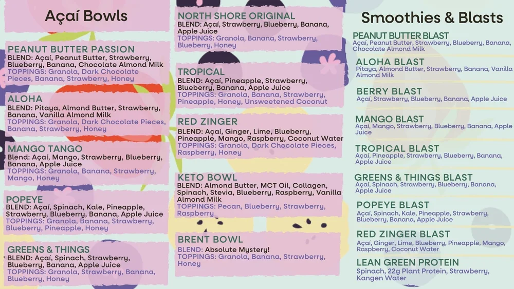 MENU | Discover Healthy Bowls Today — Bowl of Heaven