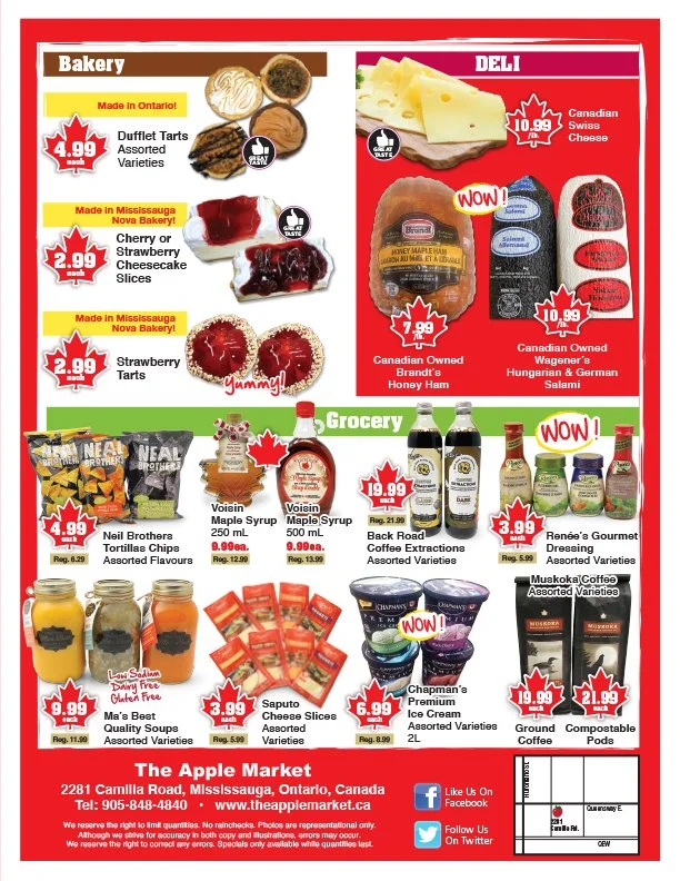 WEEKLY FLYER — The Applemarket