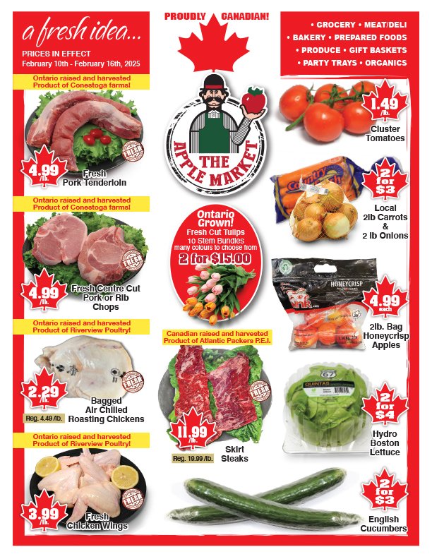 WEEKLY FLYER — The Applemarket