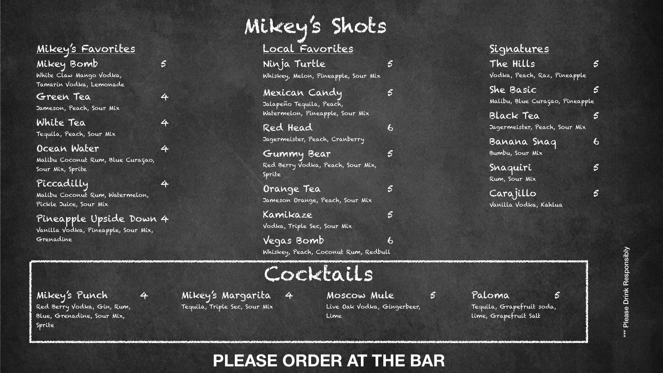 Menu — Your Site Title