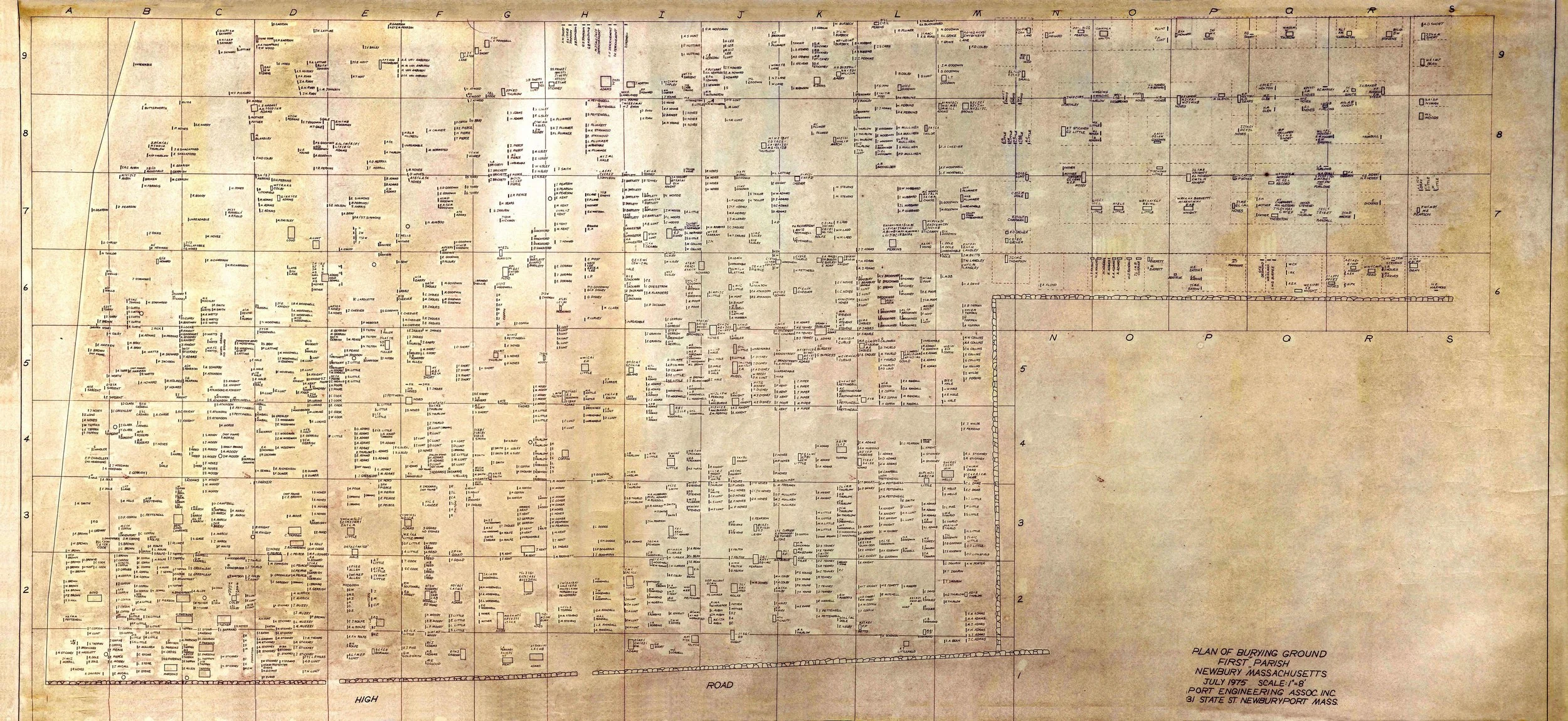 First Parish Burial Ground — First Parish Church of Newbury