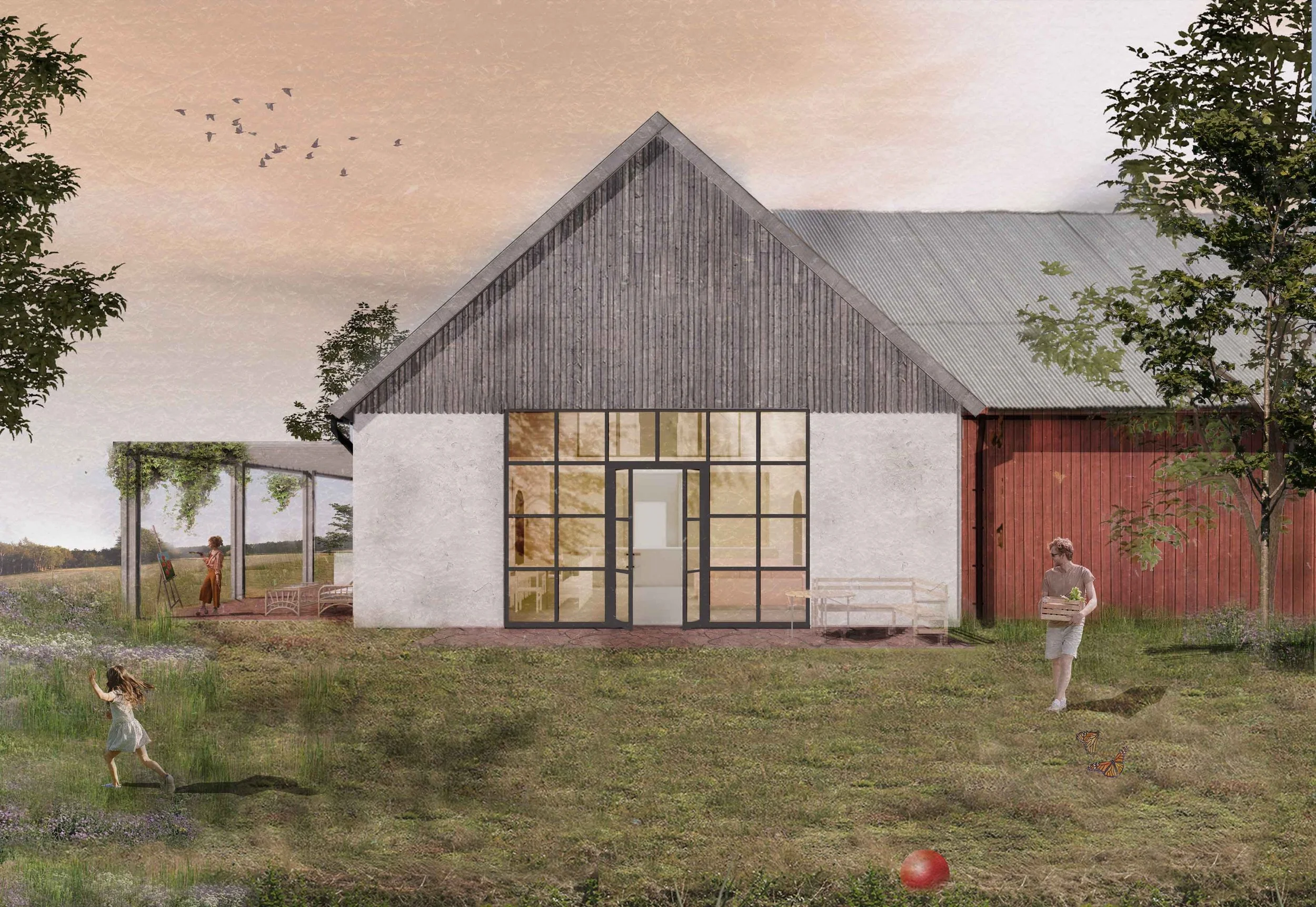 EINARS LADA | Ladugård blir fritidshus! — WINROTH ARKITEKTER