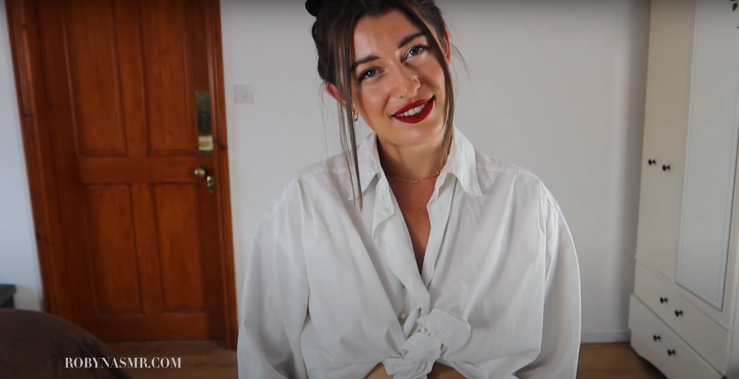 Exploring My Most Ticklish Spots with Feathers & Brushes — RobynASMR