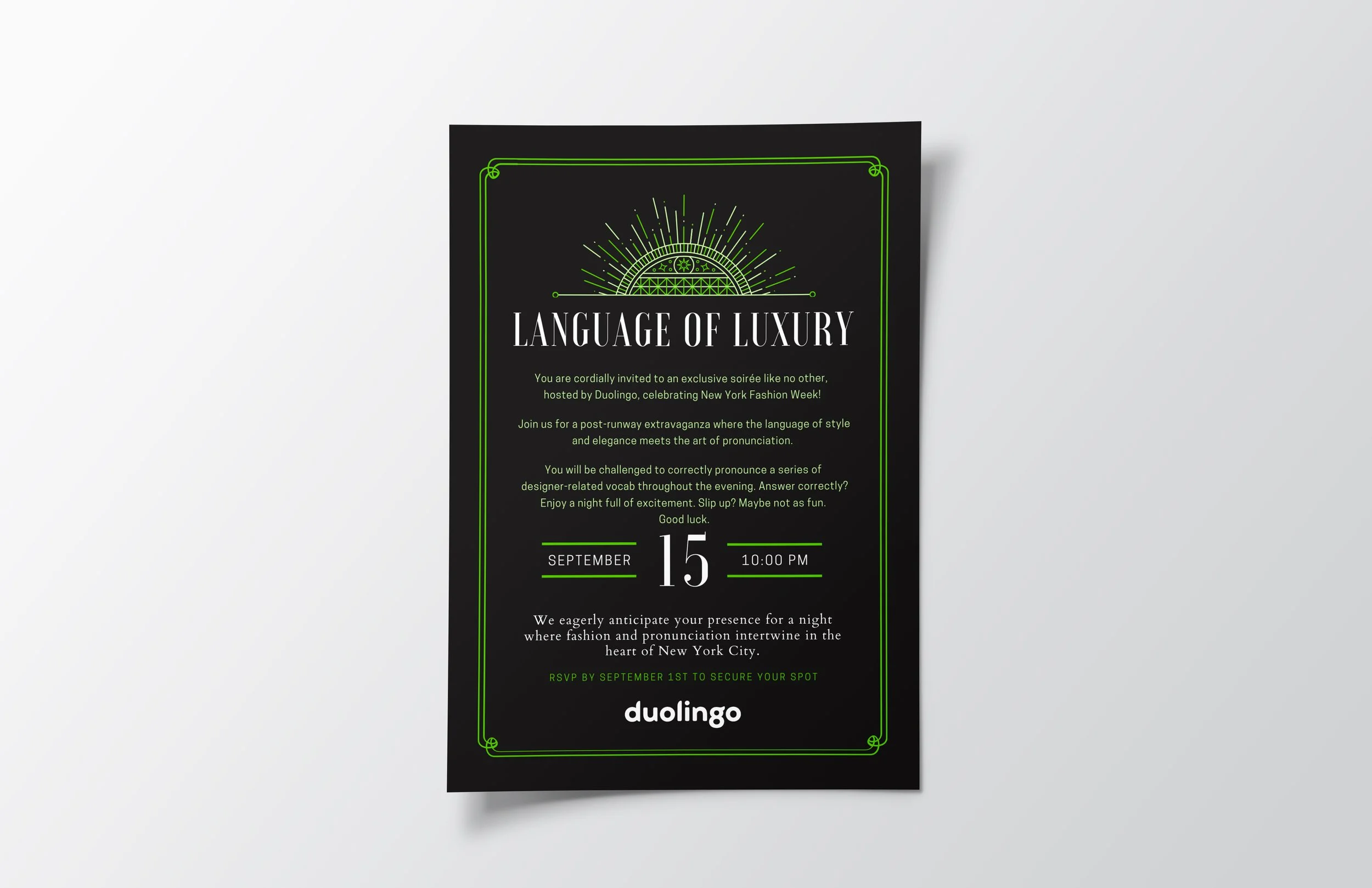 Duolingo: Language of Luxury — Ava Schefren Portfolio