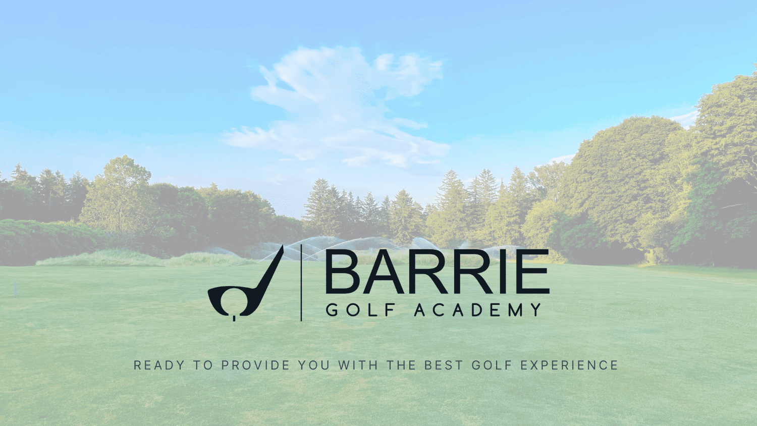 Barrie Golf Academy — Allandale Golf Course