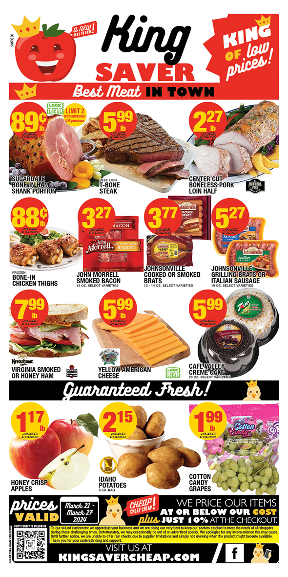Weekly Ad — King Saver