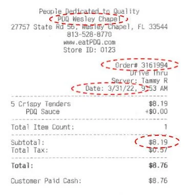 PDQ Rewards | Missing Points — PDQ Chicken
