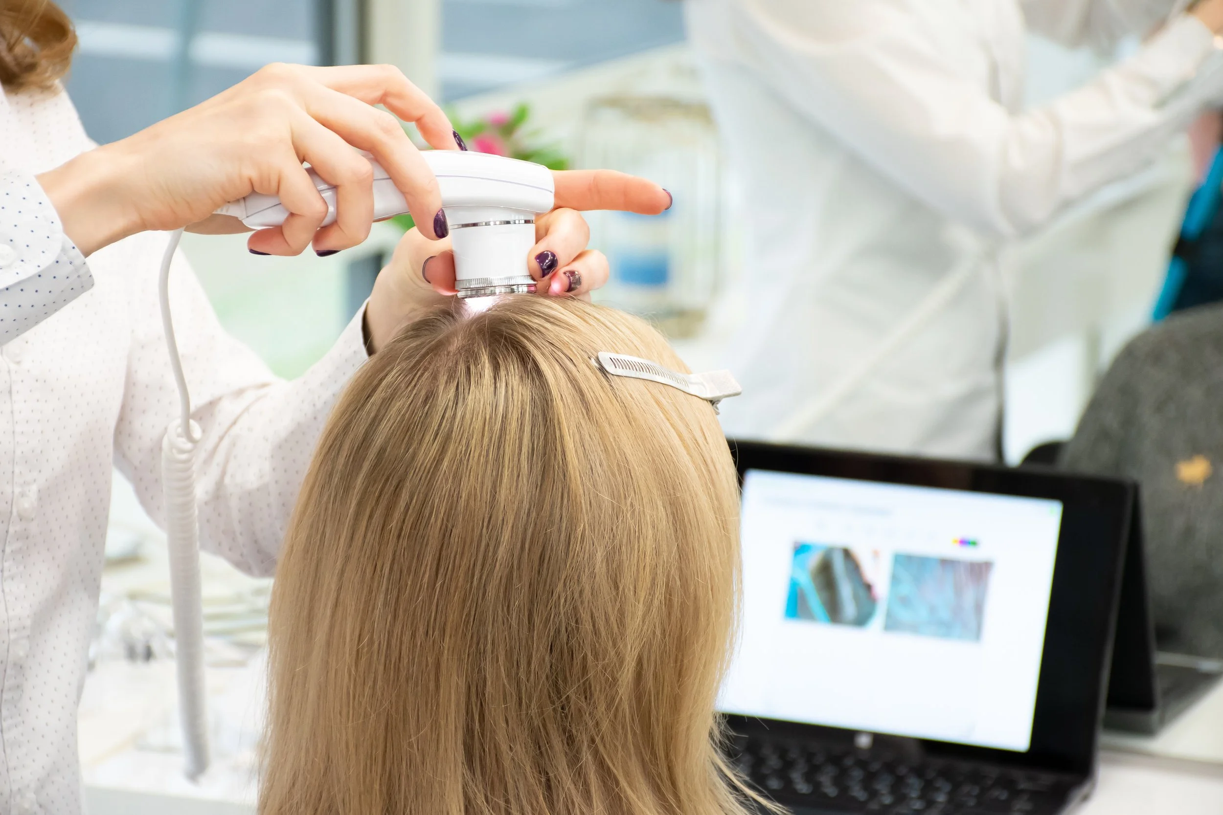 Hair And Scalp Analysis — Hair Spa